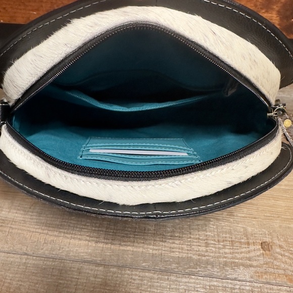 Myra Bag | Bags | Myra Bag Steer Hand Tooled Round Leather Purse Bag ...
